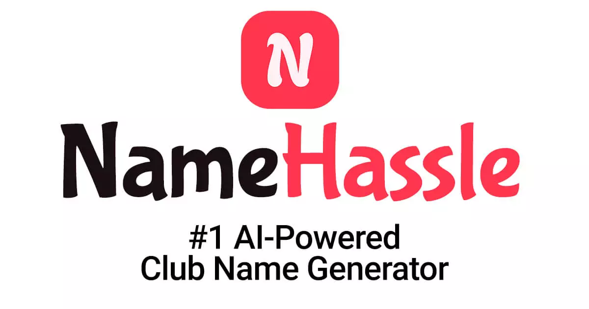 Free Club Name Generator (Get Instant Ideas) - NameHassle